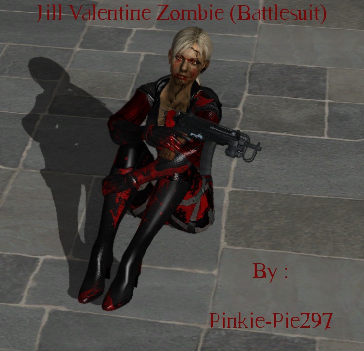 Jill Valentine Zombie Battlesuit By Pinkie Pie297 On Deviantart