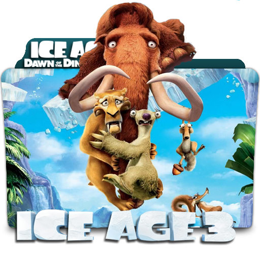Ice Age 3 Dawn of the Dinosaurs Movie Folder Icon by malaydeb on DeviantArt