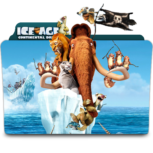Ice Age 4 Continental Drift Movie Folder Icon by malaydeb on DeviantArt