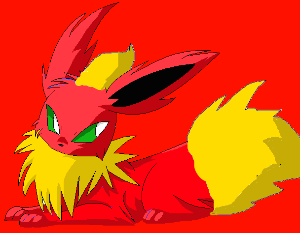 Flareon by Eevee-The-Cream on DeviantArt