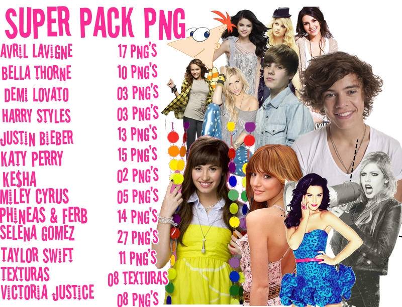 Super Pack PNG by AbbyDuran on DeviantArt