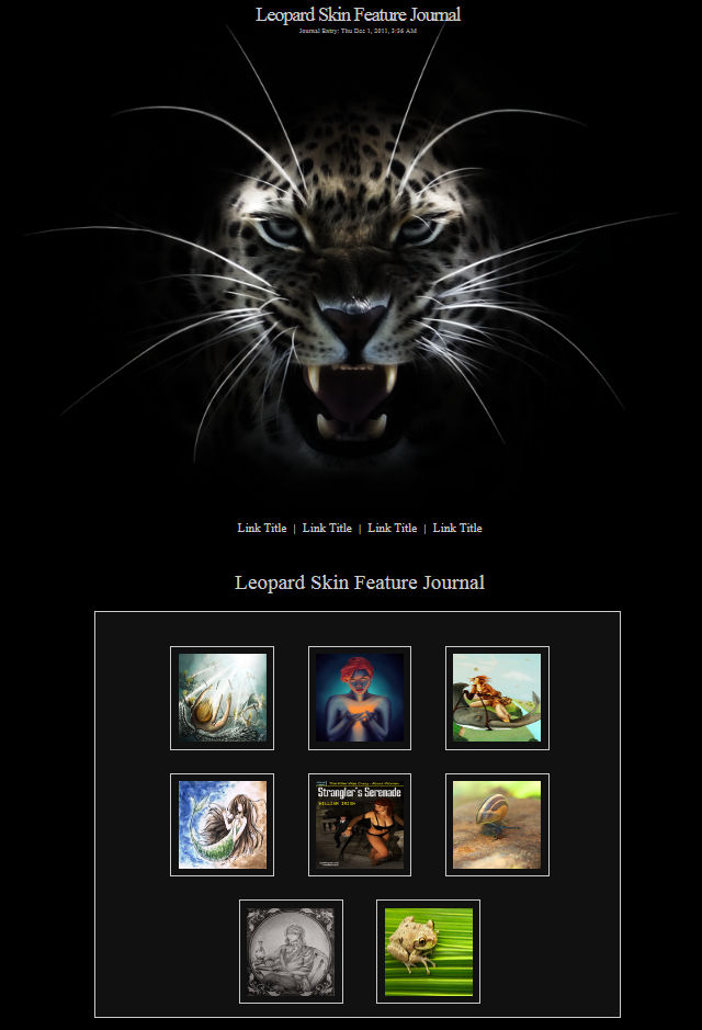 Leopard Skin Feature Journal by aka-photography-uk on DeviantArt