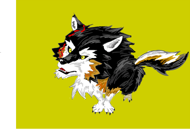Chain wolf by SagerVolcan on DeviantArt