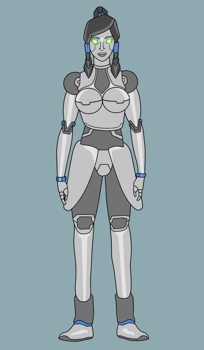 Roboticized Korra by ihmakk on DeviantArt