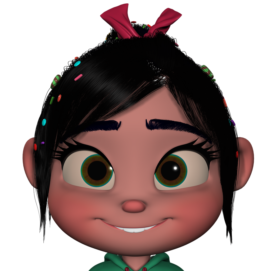 Vanellope Bucktooth smile by Skyriderr on DeviantArt