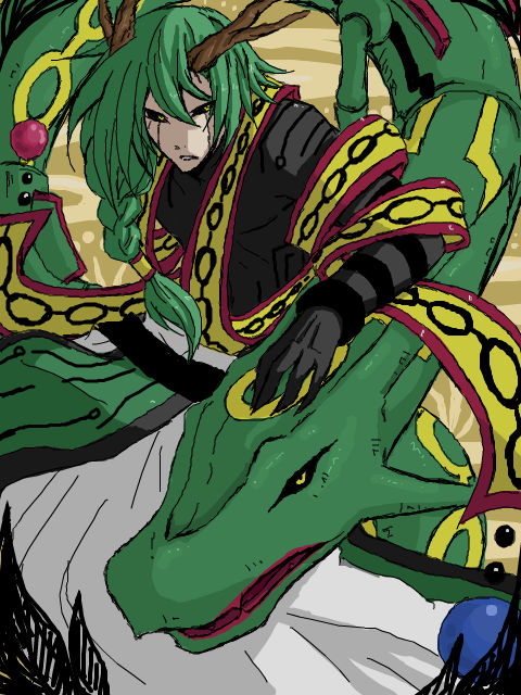 Gijinka!Rayquaza x Reader: Companion in the Sky by Shadowfollowed on DeviantArt