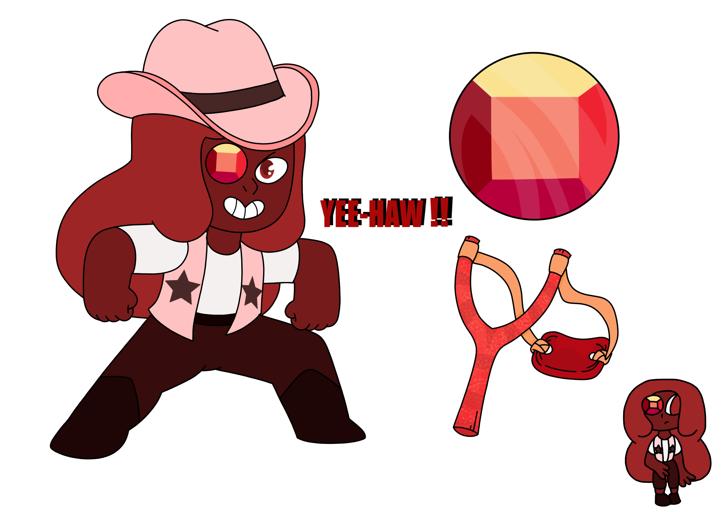 Ruby SU-OC by CindyCerberus on DeviantArt