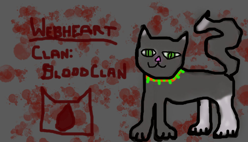 Webheart of Bloodclan by hugacreeper2404 on DeviantArt