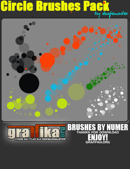 Circle Brushes Pack by shapemaster on DeviantArt