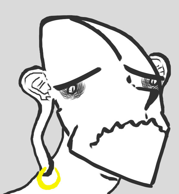 Generic Cone Head Man With Ears by leagueartwork on DeviantArt