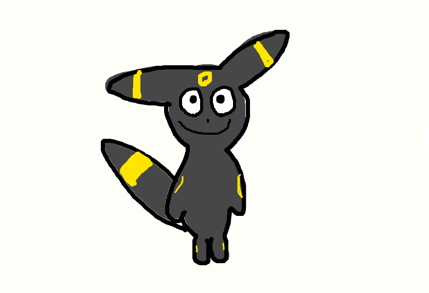 Pokemon OC: Umbreon by KirbyPokeTale on DeviantArt