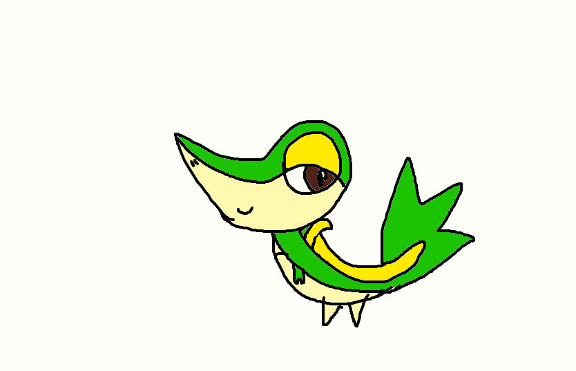 Pokemon OC: Snivy by KirbyPokeTale on DeviantArt