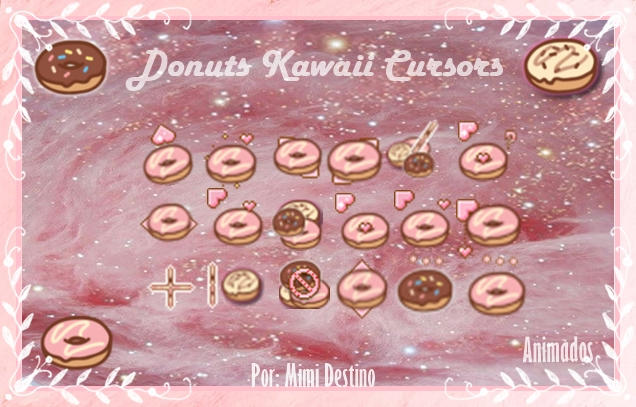 Donuts Kawaii Cursors Dona Donas by Nalexnu on DeviantArt