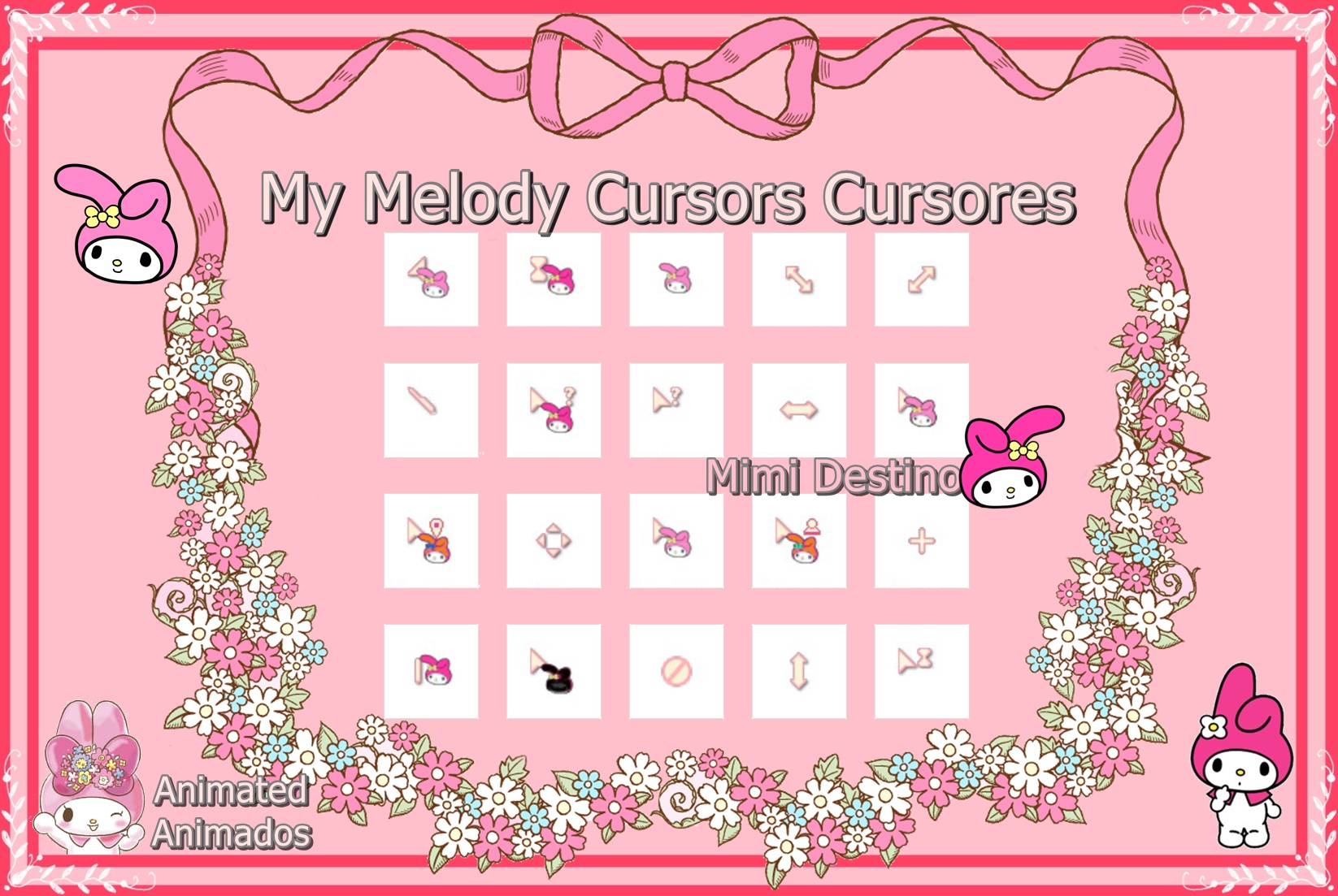 My Melody Cursors Cursores by Mimi-Destino on DeviantArt