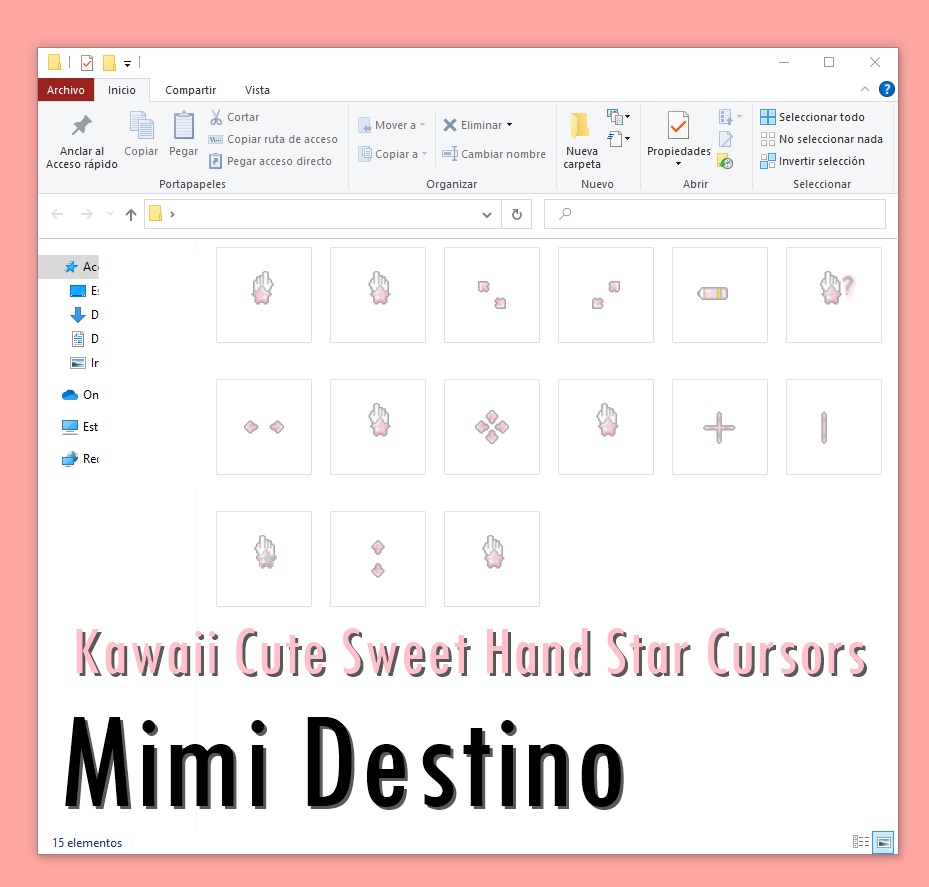 Kawaii Cute Sweet Hand Star Cursors by Nalexnu on DeviantArt
