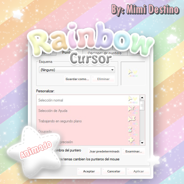 Rainbow Cursor Animado Animated Puntero =3 by Nalexnu on DeviantArt