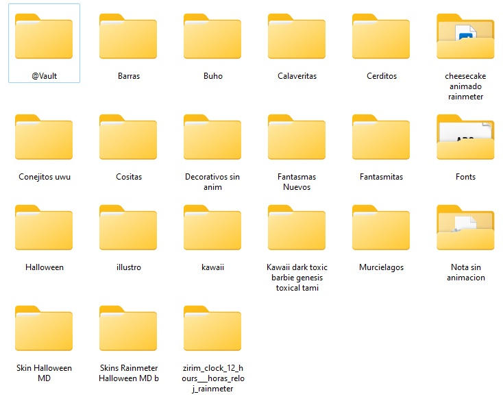 All my Skins Rainmeter by Nalexnu on DeviantArt