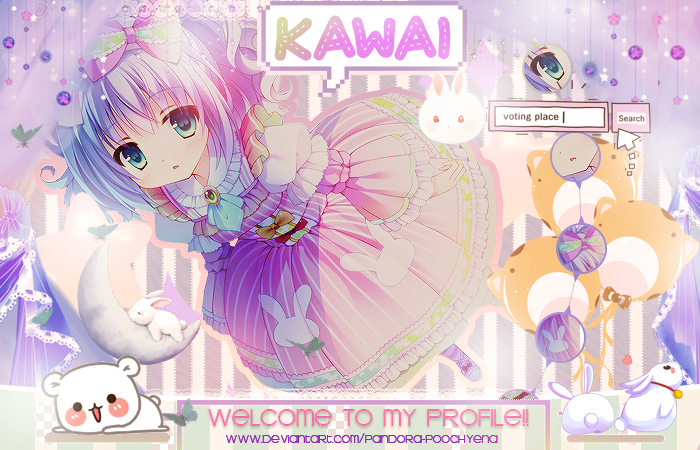Kawaii Banner PSD by Pandora-Poochyena on DeviantArt