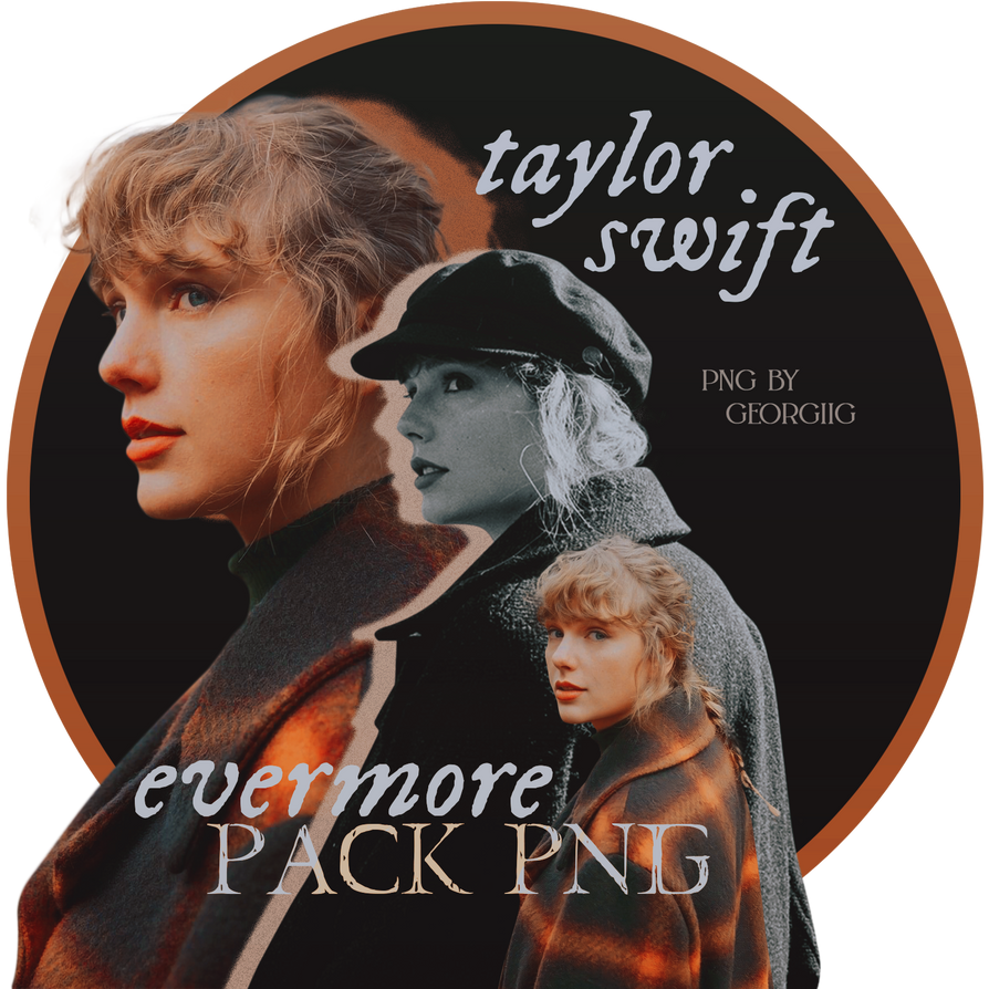TAYLOR SWIFT (EVERMORE) - PACK PNG #04 by GeorgiiG on DeviantArt