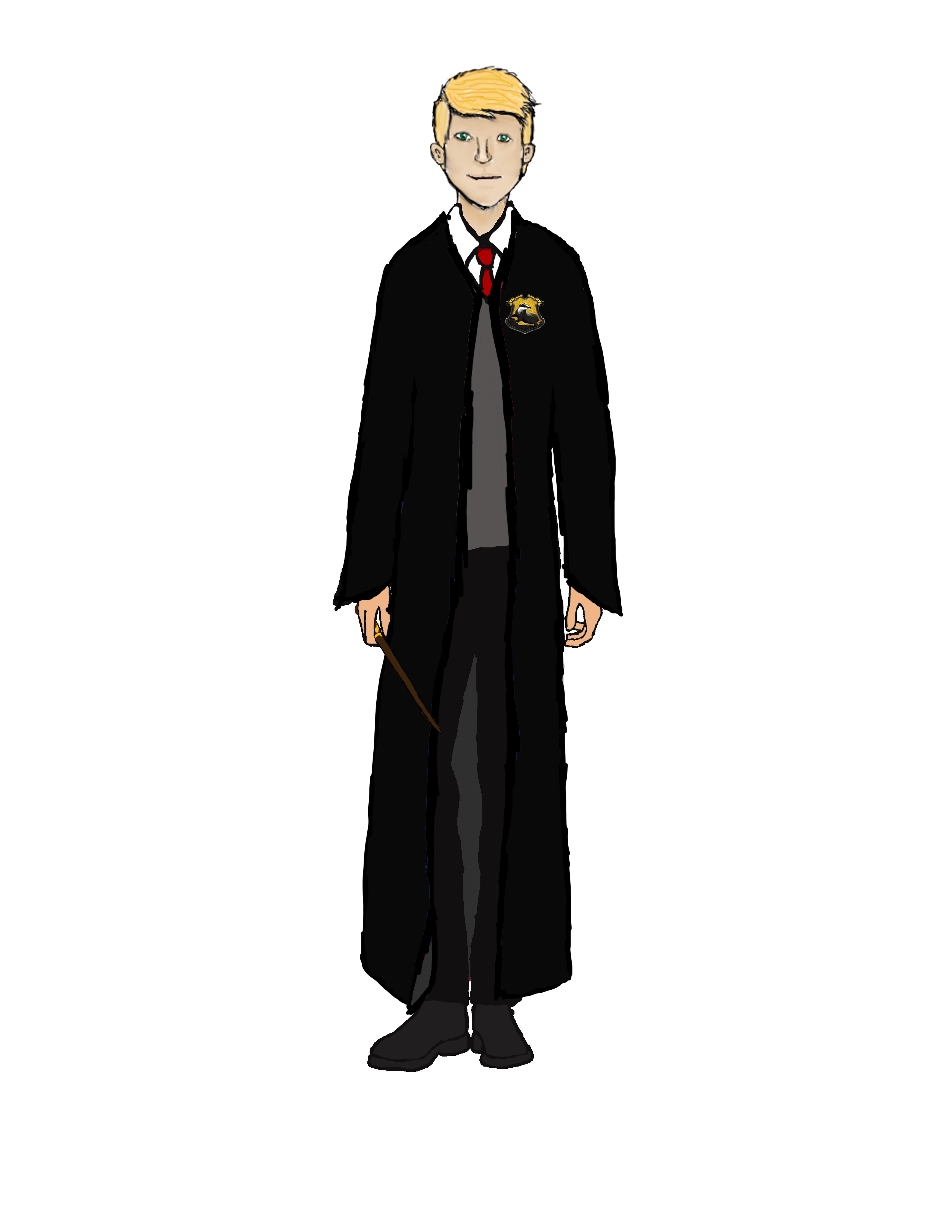 Hufflepuff Boy by Ty7lucky on DeviantArt