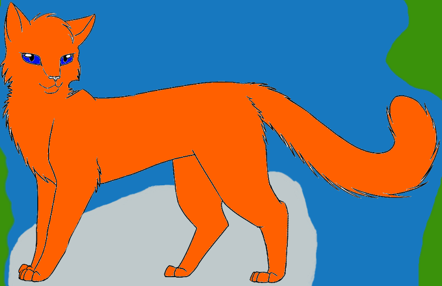 Firekit/paw/flight by CrystalxMaple on DeviantArt