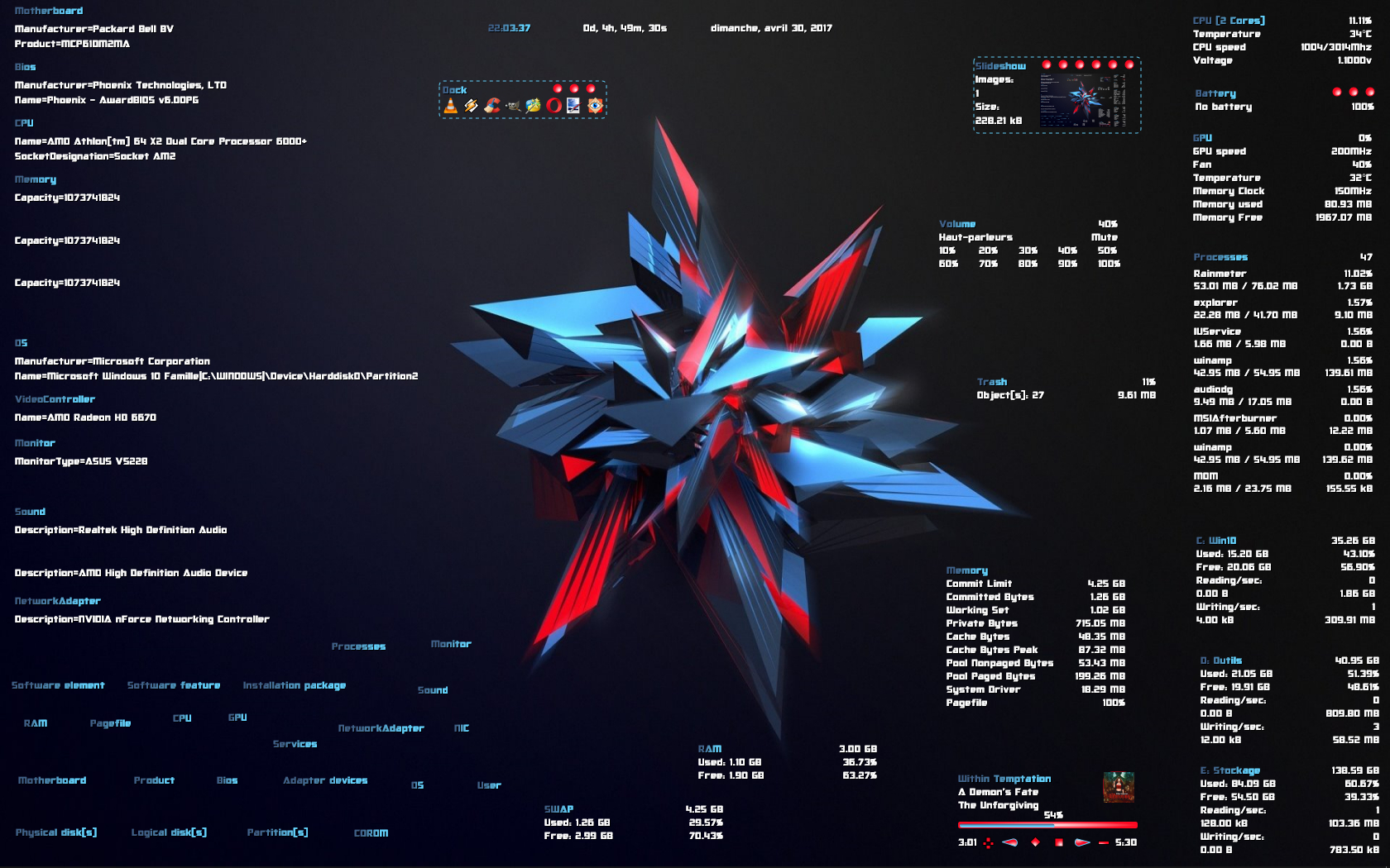 Total System Information VR1.1 by sephirotess on DeviantArt