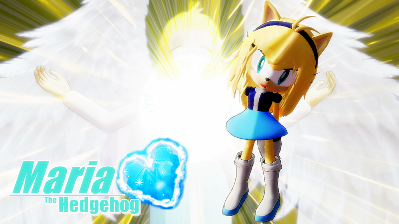 MMD Maria The Hedgehog + DL by ScorpionNTL on DeviantArt