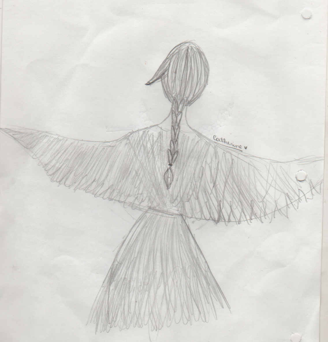 Mockingjay dress by Fanart-Catherine on DeviantArt