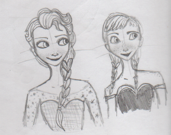 Elsa And Anna by Fanart-Catherine on DeviantArt