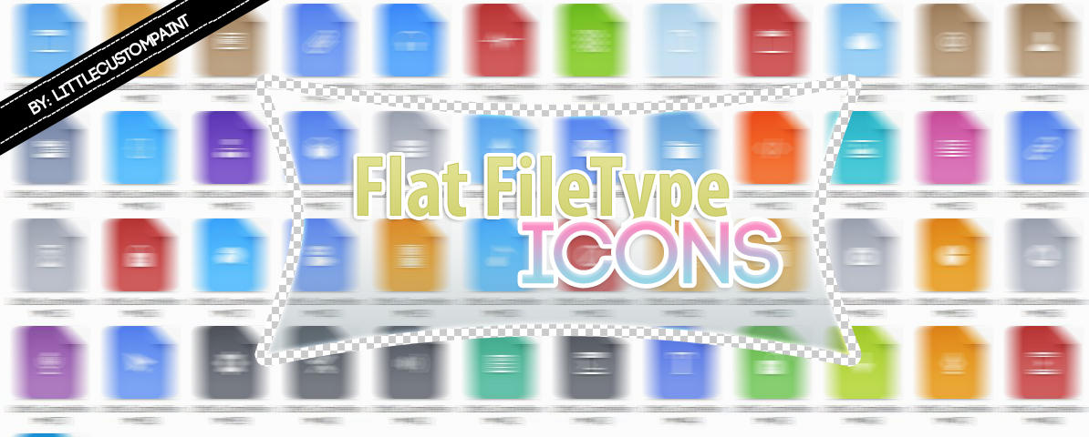 FlatFiletype-Icons! By LittleCustomPaint by LittleCustomPaint on DeviantArt