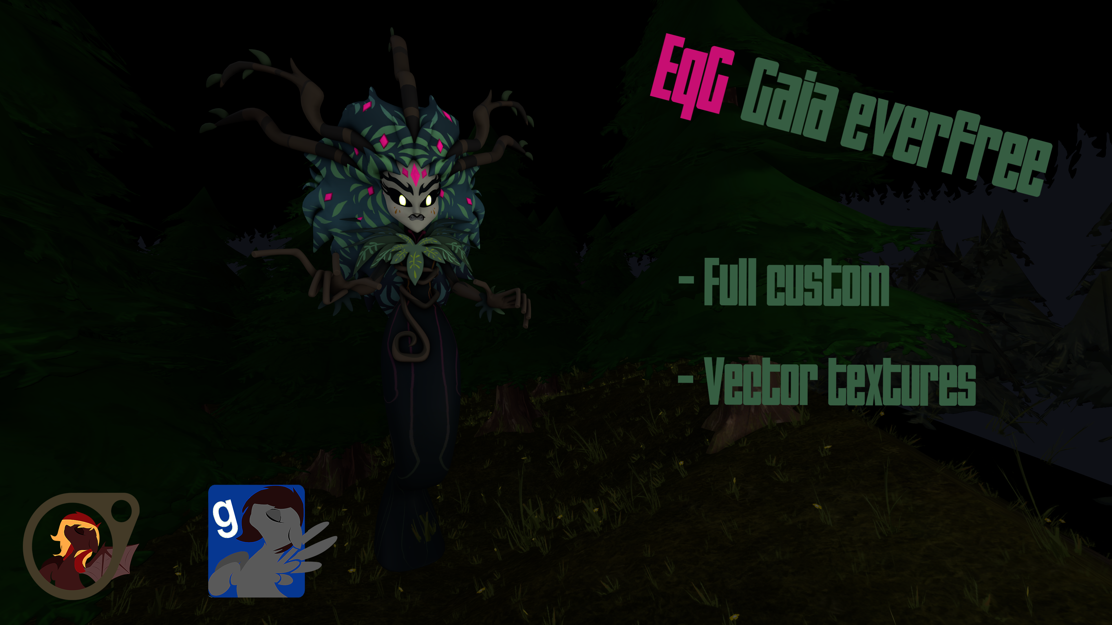 [EqG] Gaia Everfree [SFM] [Gmod] by EmpireOfTime on DeviantArt