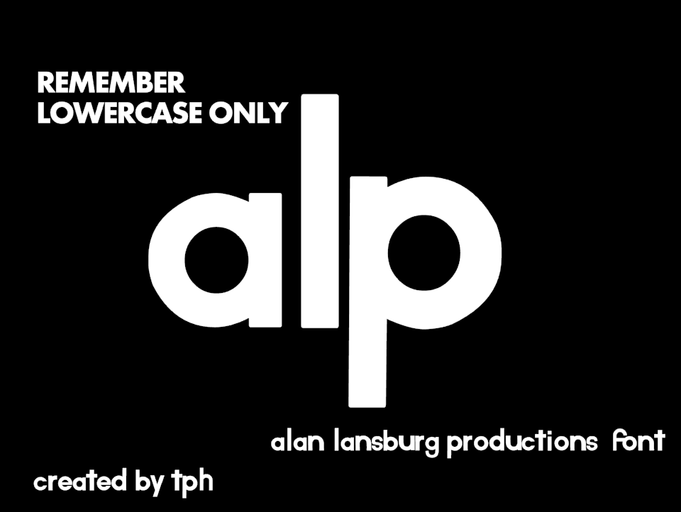 Alan Landsburg Productions 1971 Font by TPHonDeviantArt on DeviantArt