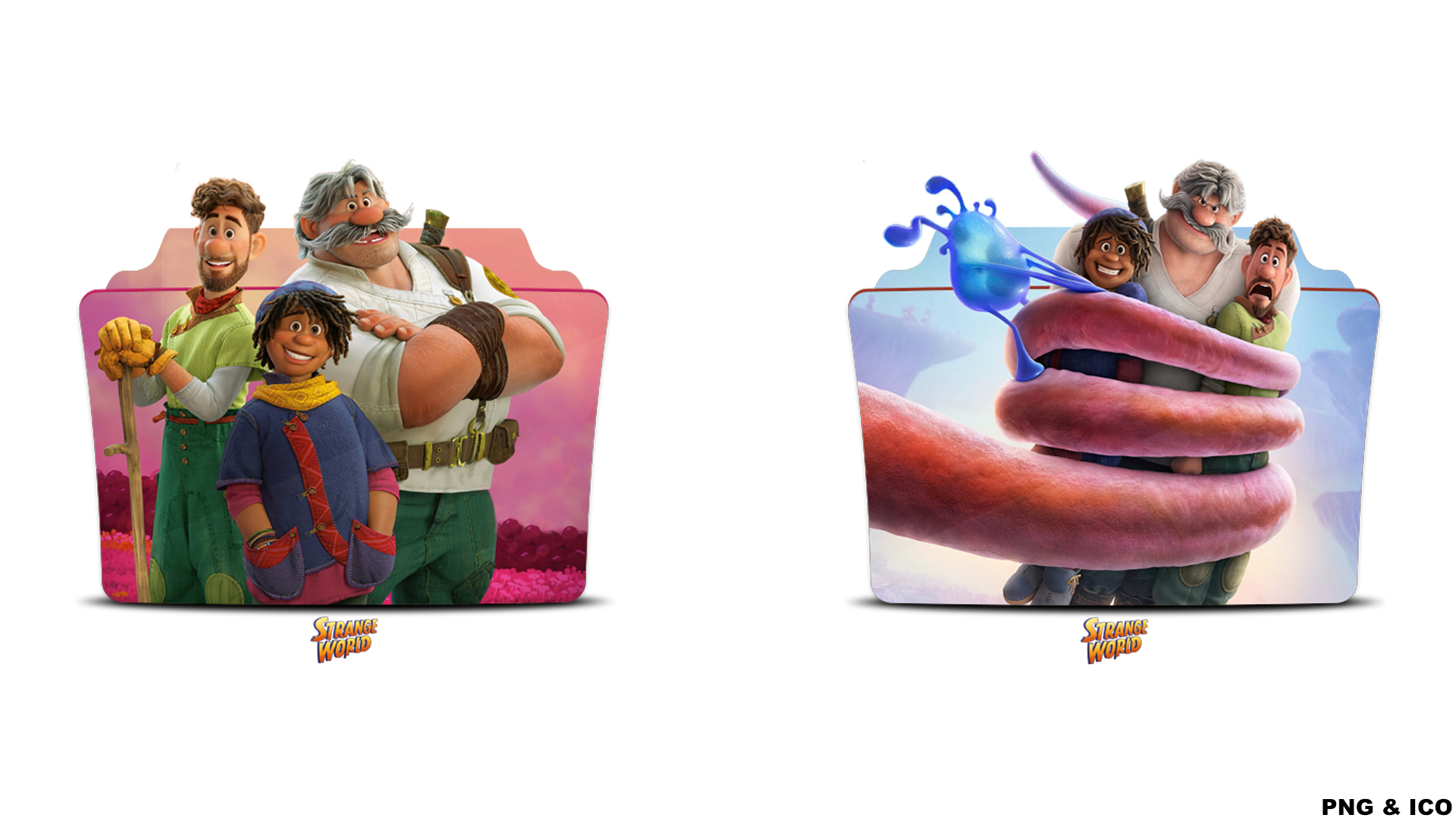 Strange.World.Animation.Folder.Icons.Pack.Part.02 by KabugoIvan47 on DeviantArt