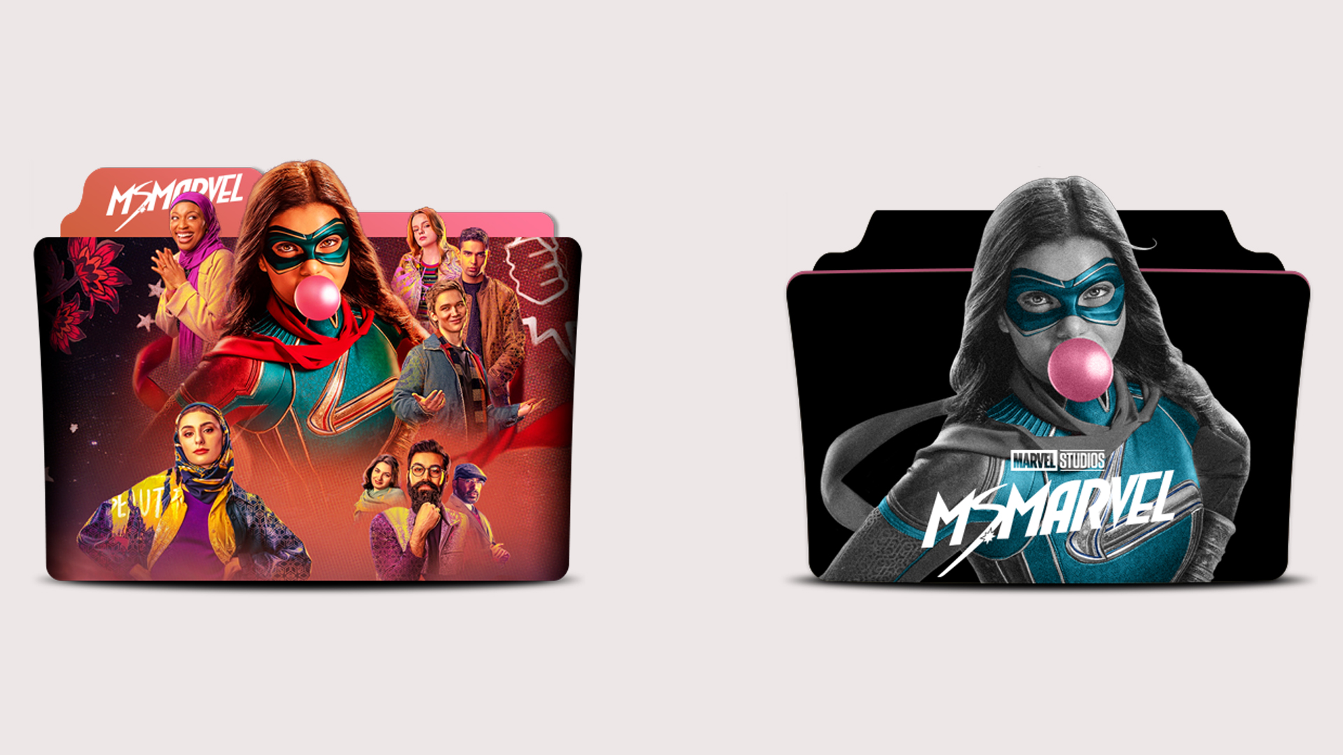 Ms.Marvel Folder Icons Pack by KabugoIvan47 on DeviantArt