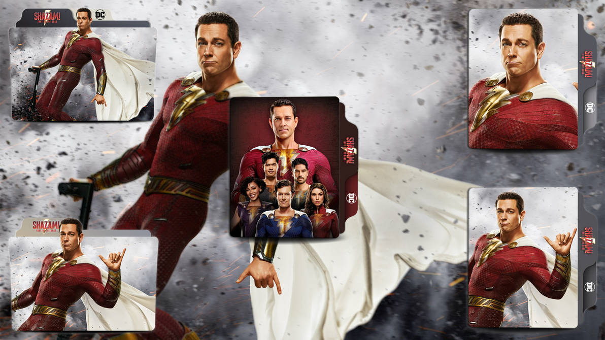 Shazam Fury Of The Gods 2023 Folder Icons Pack by KabugoIvan47 on DeviantArt