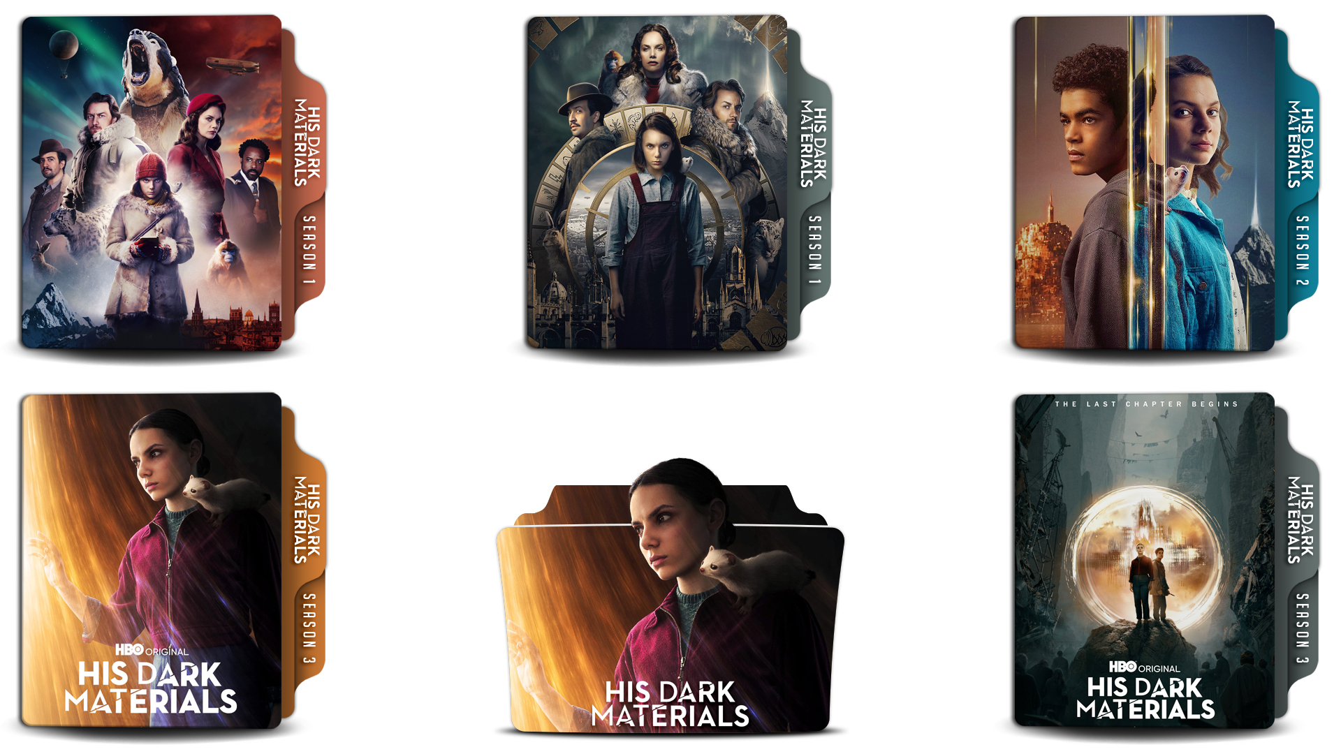 His Dark Materials Season 1 to 3 Folder Icons Pack by KabugoIvan47 on DeviantArt