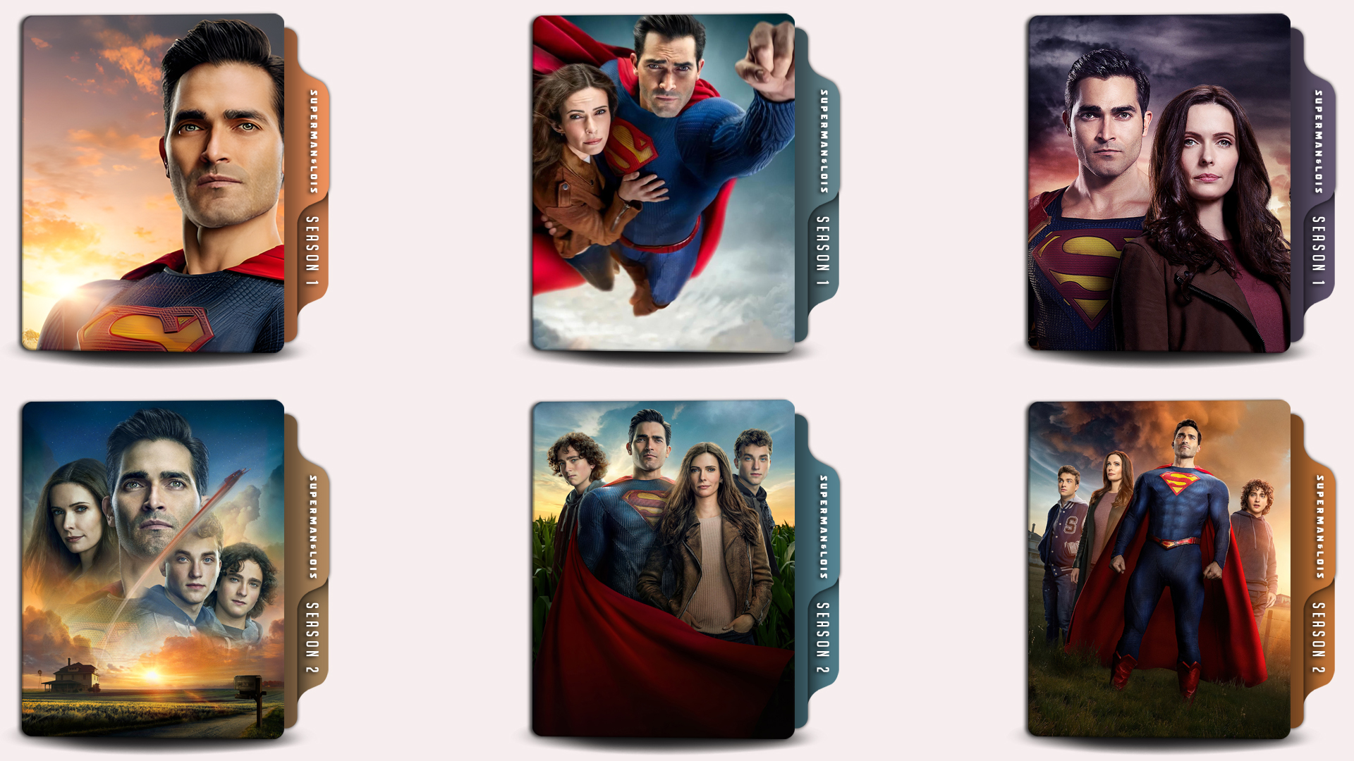 Superman And Lois Folder Icons Pack by KabugoIvan47 on DeviantArt