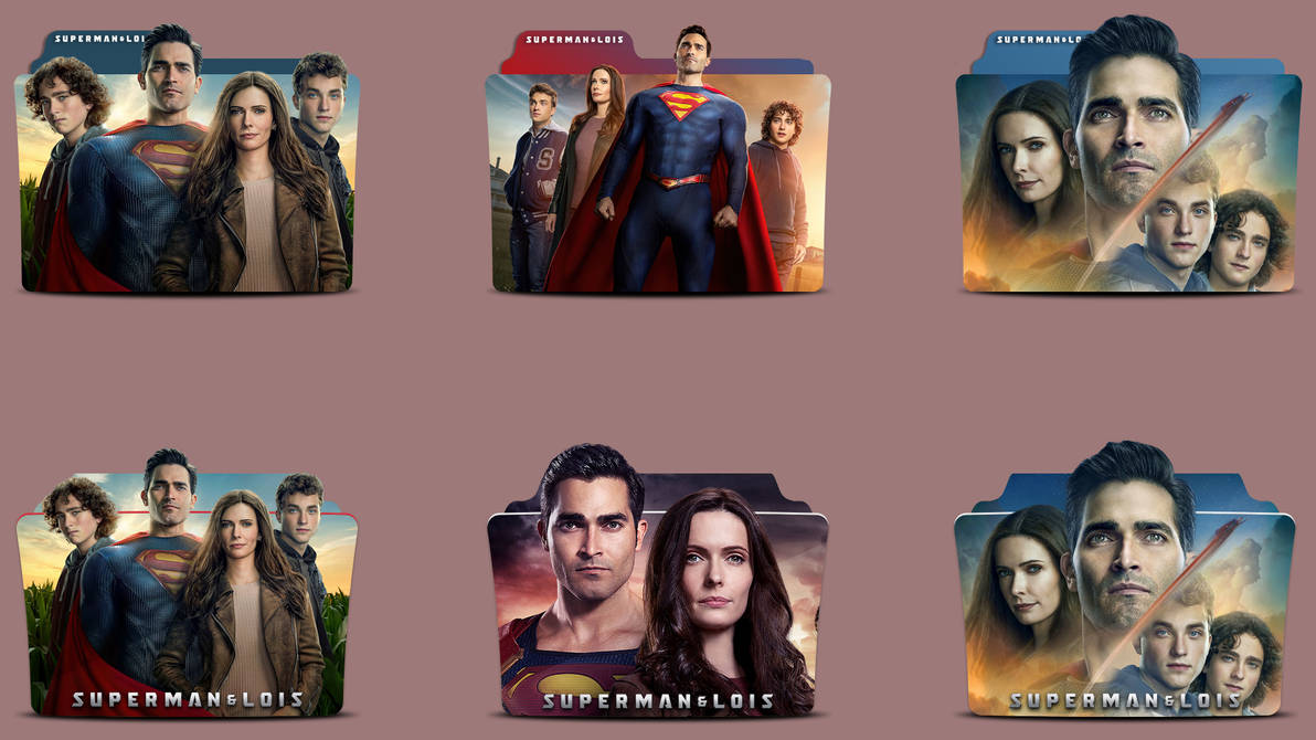 Superman and Lois Folder Icons Pack Part 02 by KabugoIvan47 on DeviantArt