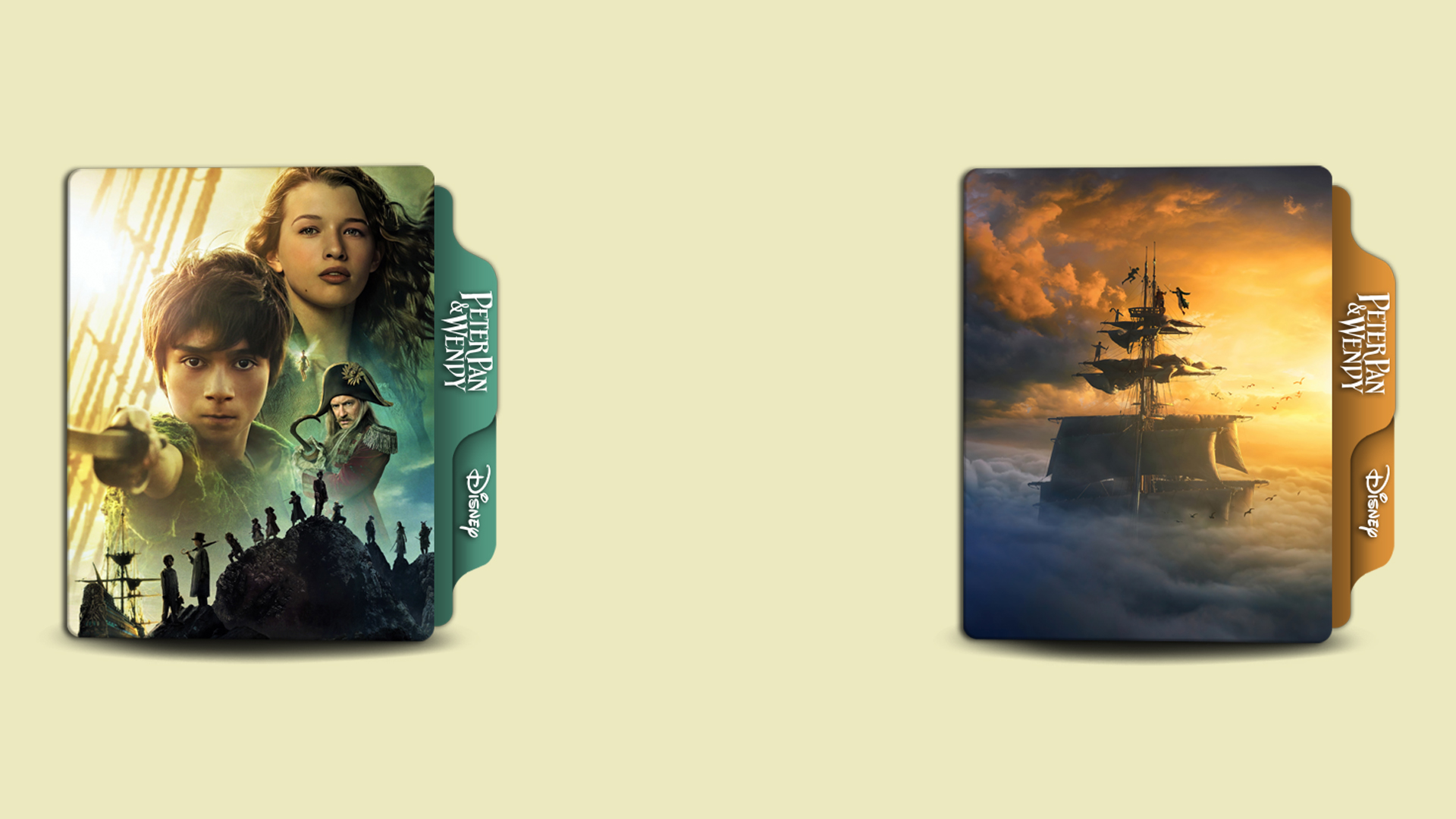 Peter Pan And Wendy Folder Icons Pack by KabugoIvan47 on DeviantArt