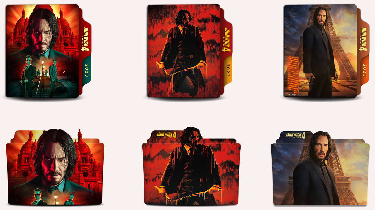 New John Wick Chapter 4 Folder Icons Pack by KabugoIvan47 on DeviantArt