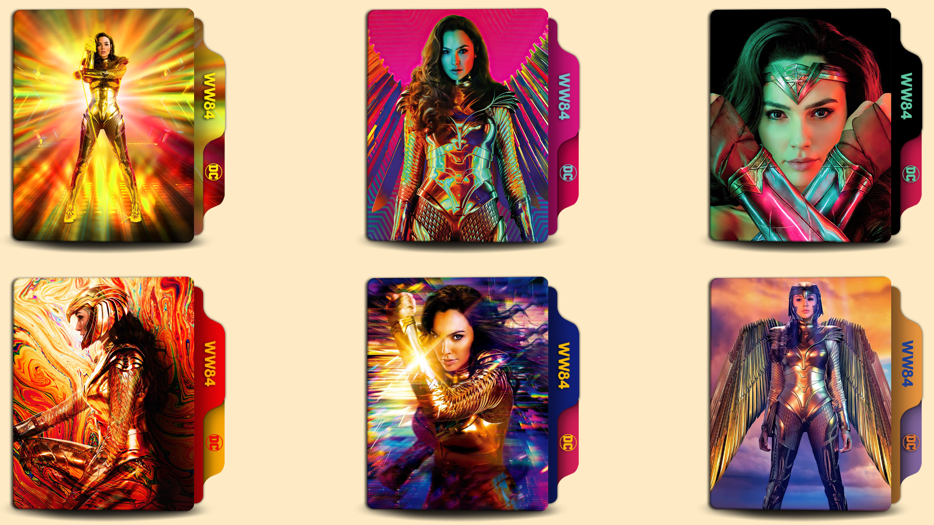 Wonder.Woman.1984.Folder.Icons.Pack.02 by KabugoIvan47 on DeviantArt