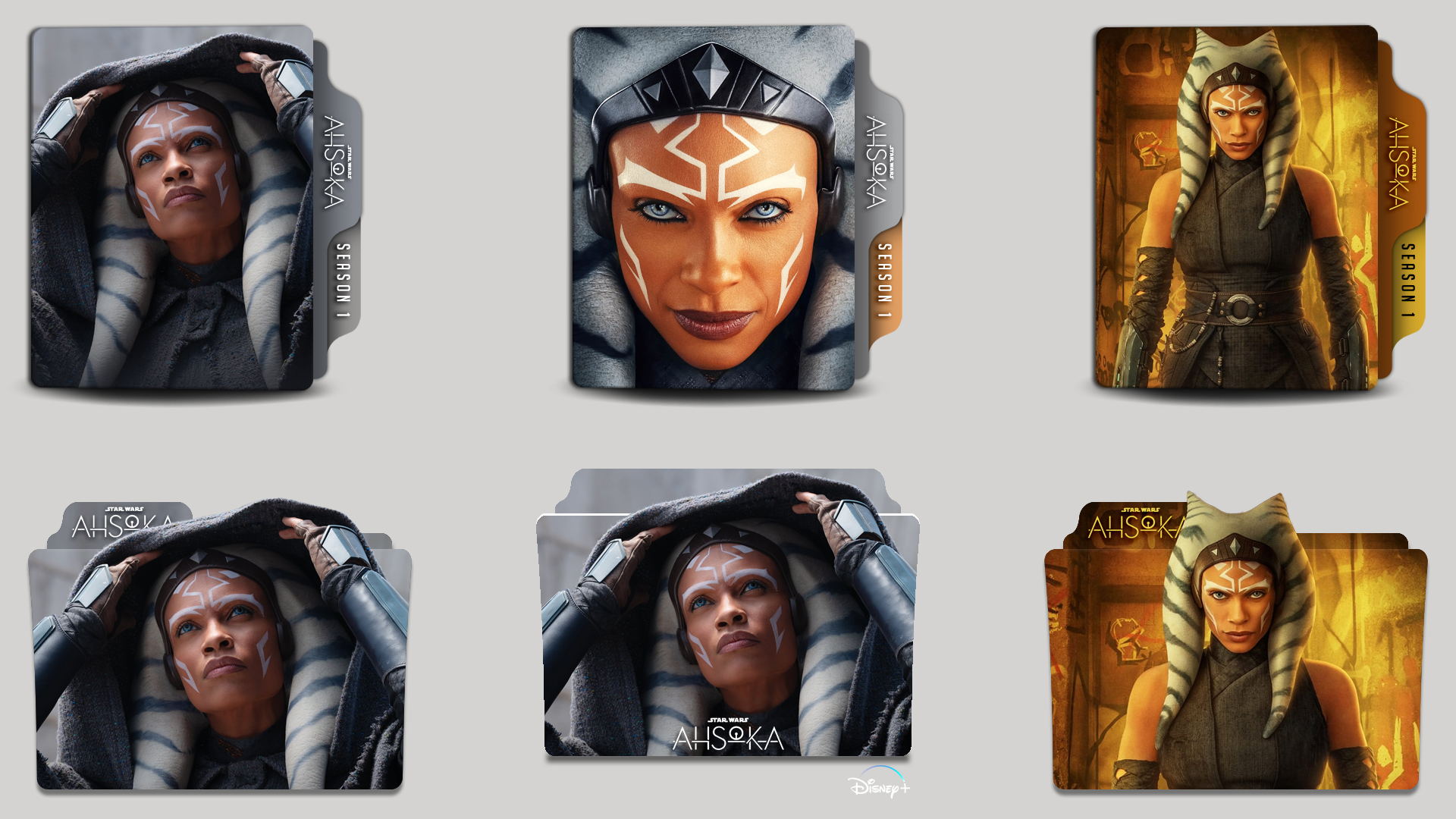 Star Wars Ahsoka Folder Icons Pack by KabugoIvan47 on DeviantArt