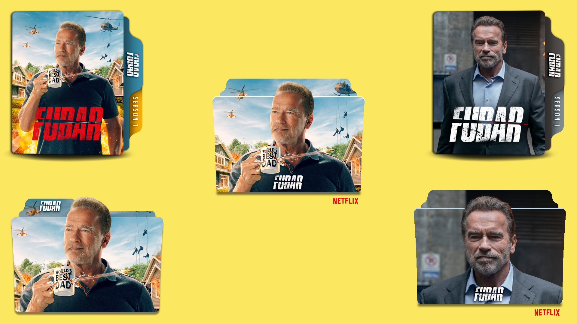 FUBAR Season One Folder Icons Pack by KabugoIvan47 on DeviantArt