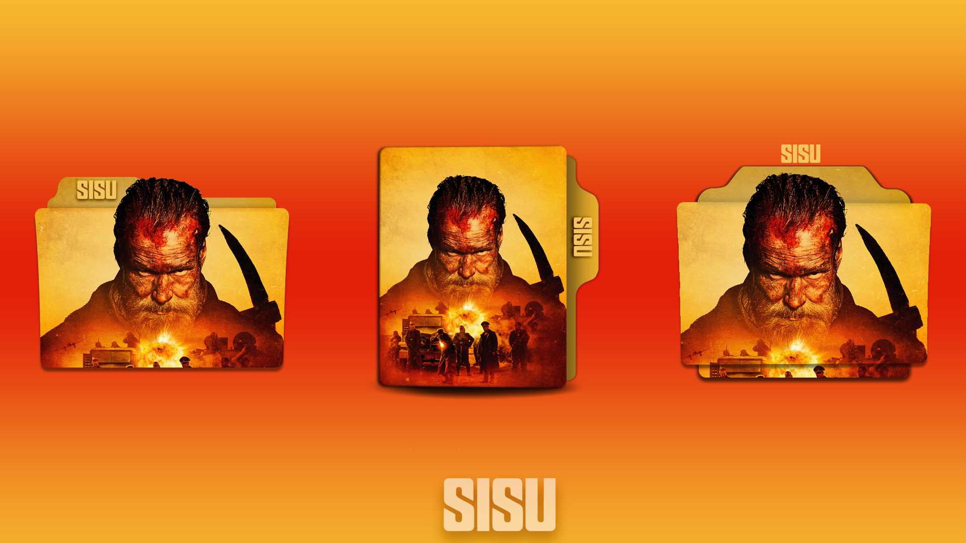 SISU Movie Folder Icons Pack by KabugoIvan47 on DeviantArt