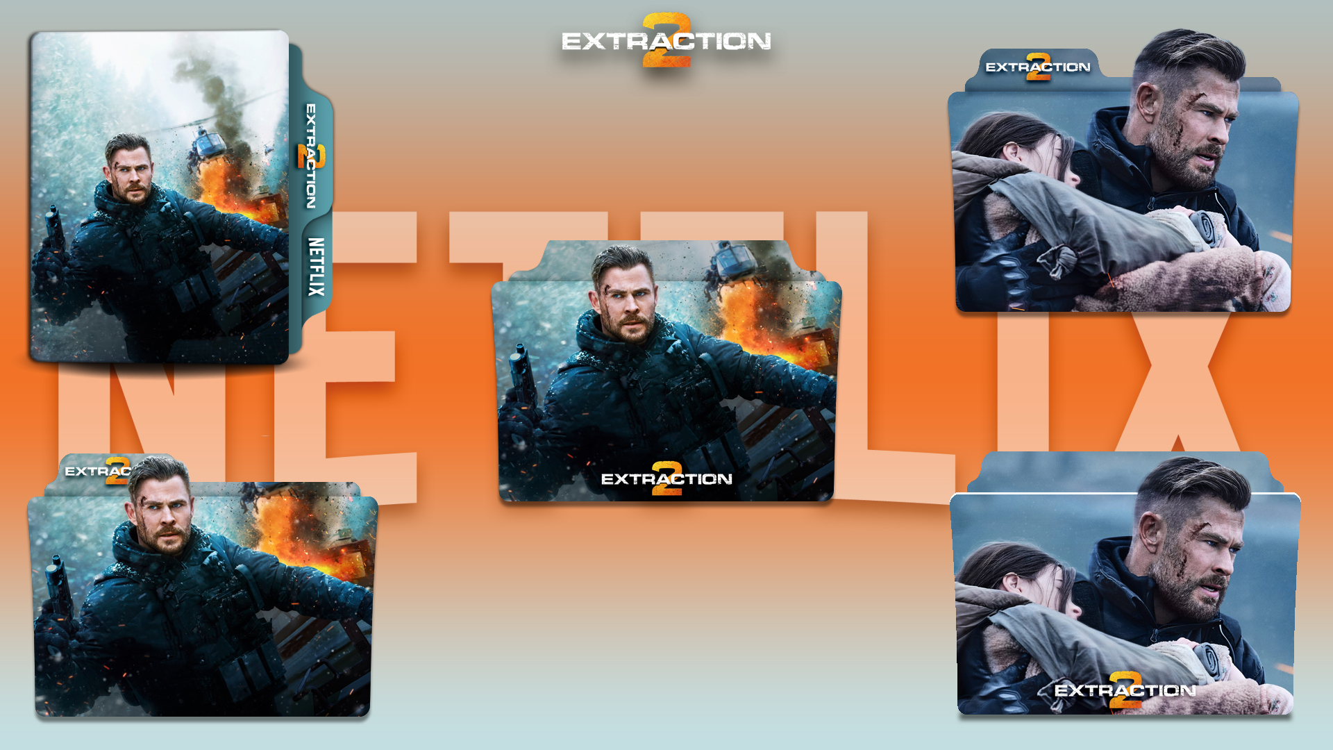 Extraction 2 Folder Icons Pack by KabugoIvan47 on DeviantArt