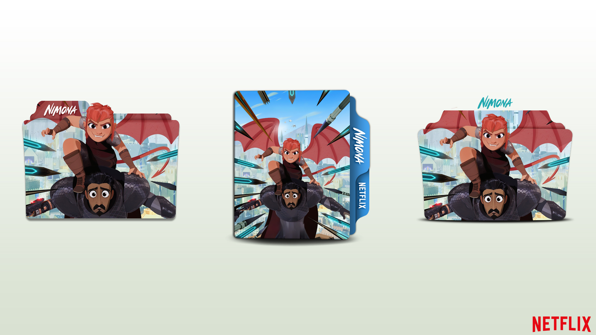 Nimona Folder Icons Pack by KabugoIvan47 on DeviantArt