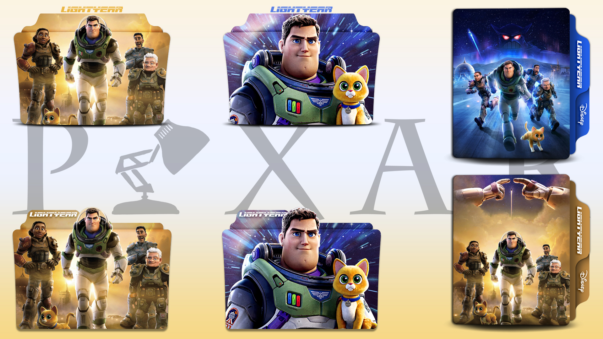 Lightyear Folder Icons Pack By Kabugoivan47 On Deviantart