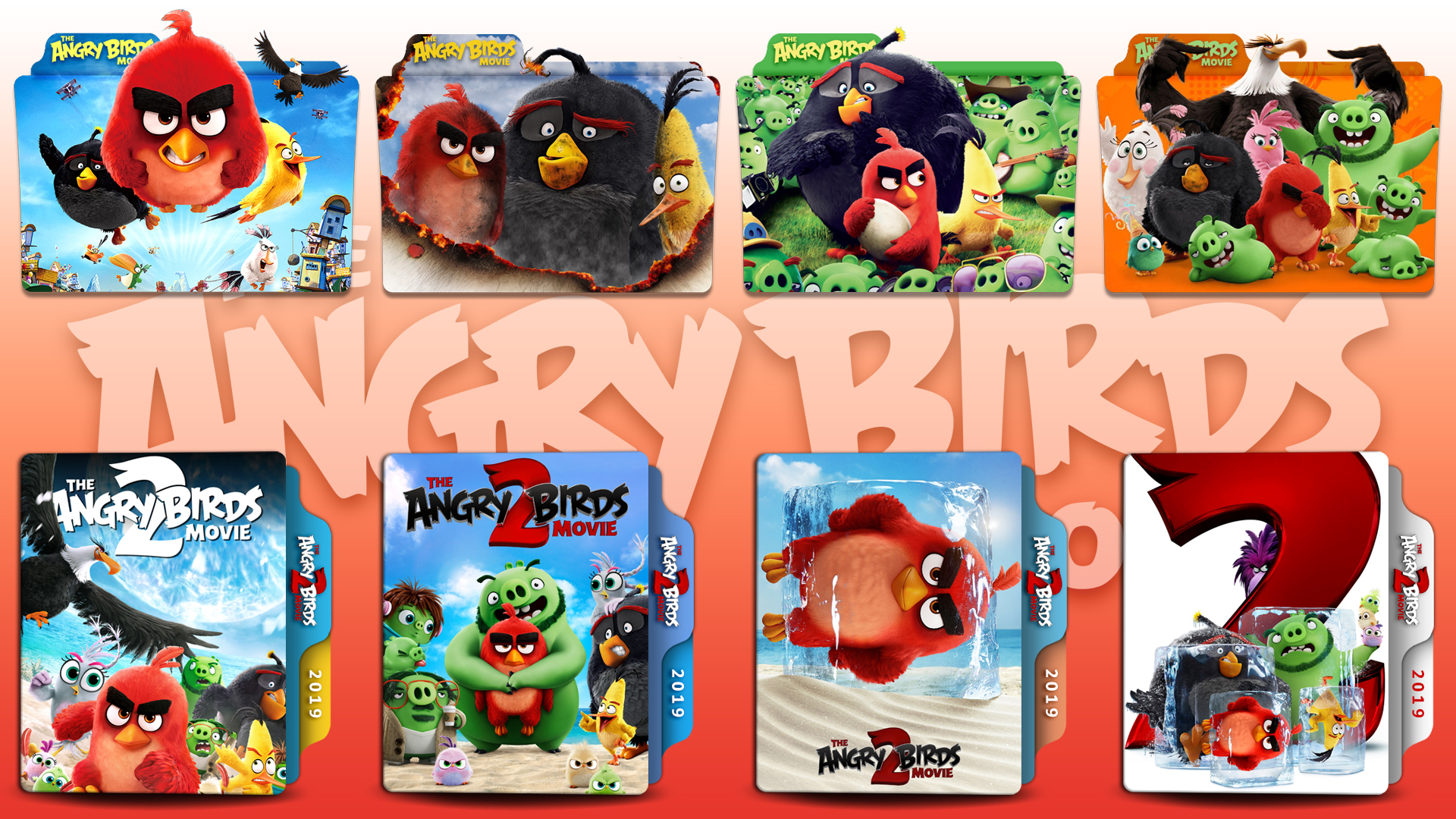 The Angry Birds Movie Folder Icons Pack by KabugoIvan47 on DeviantArt