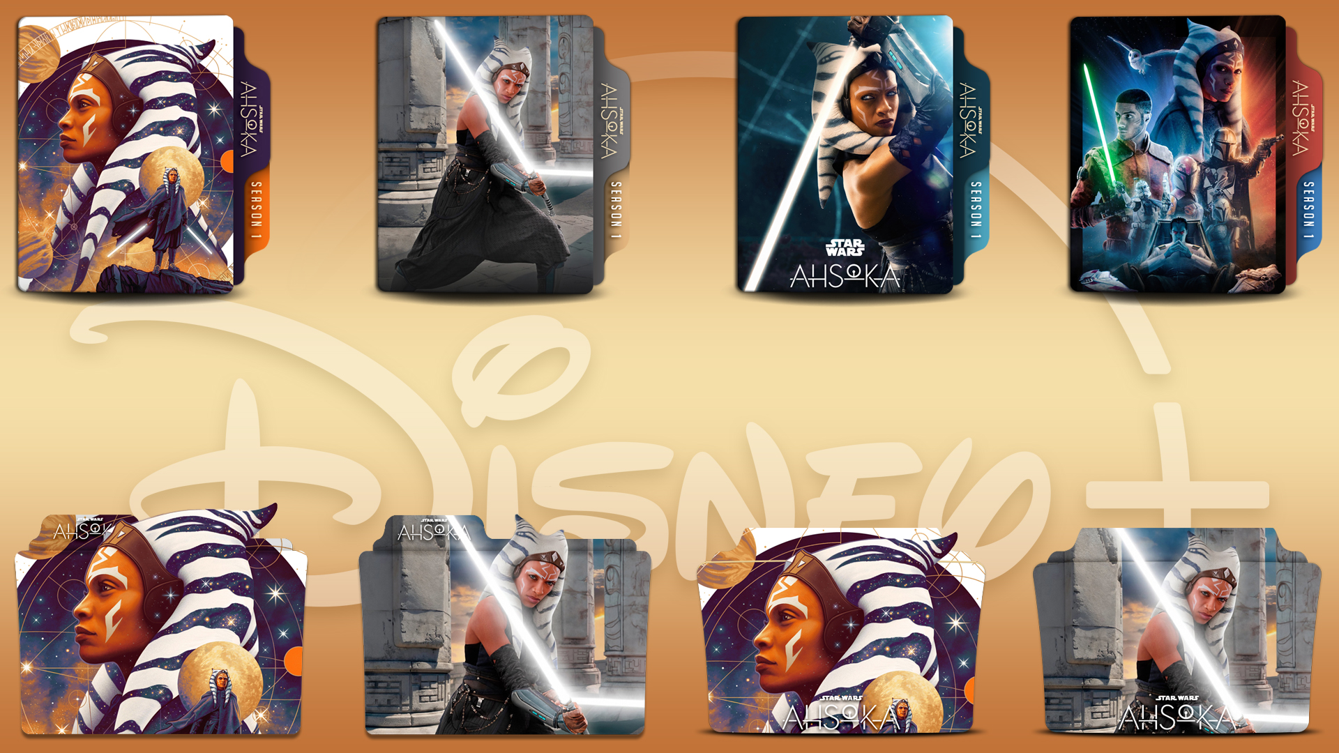 Star Wars Ahsoka Movie Folder Icons Pack by KabugoIvan47 on DeviantArt