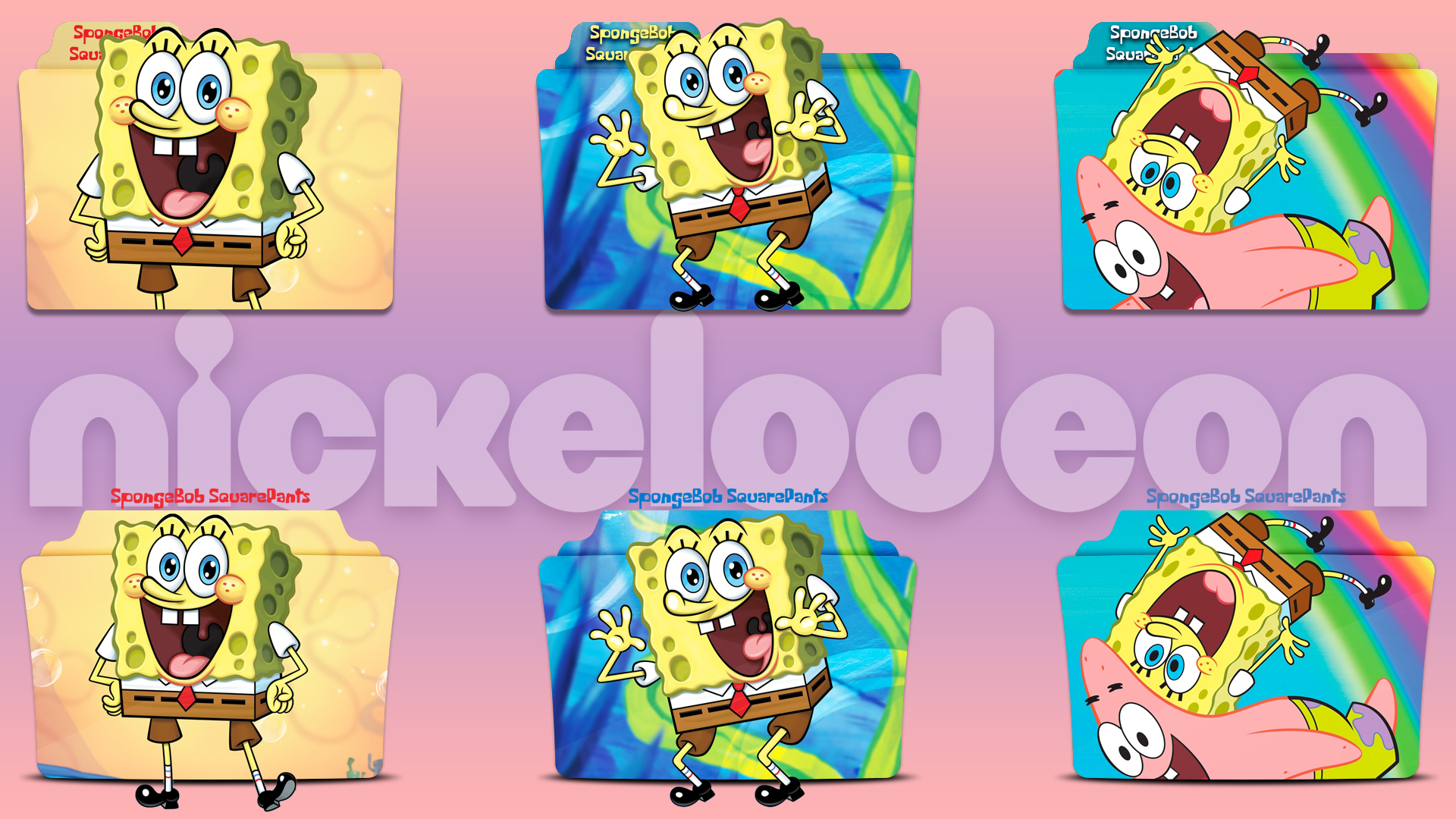 SpongeBob SquarePants Folder Icons Pack 03 by KabugoIvan47 on DeviantArt